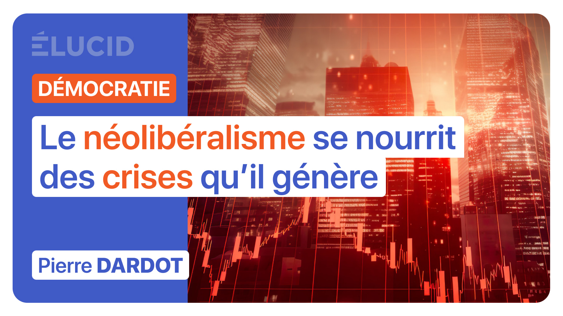 « Le néolibéralisme se nourrit des crises qu’il génère » - Pierre ...