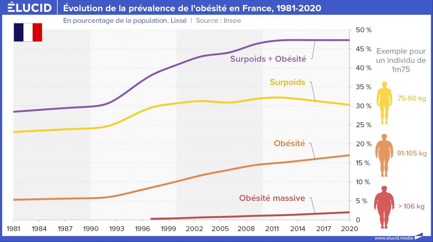 Obésité : un fléau XXL nourri par les inégalités socio-économiques - Élucid